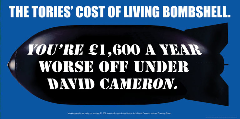 Labour launches "Cost of Living bombshell" ad ahead of Autumn Statement ...