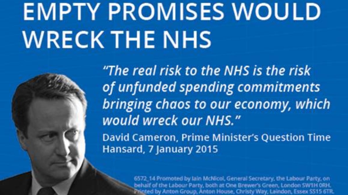 Labour releases Tory "pledge card" ahead of Cameron's manifesto launch ...