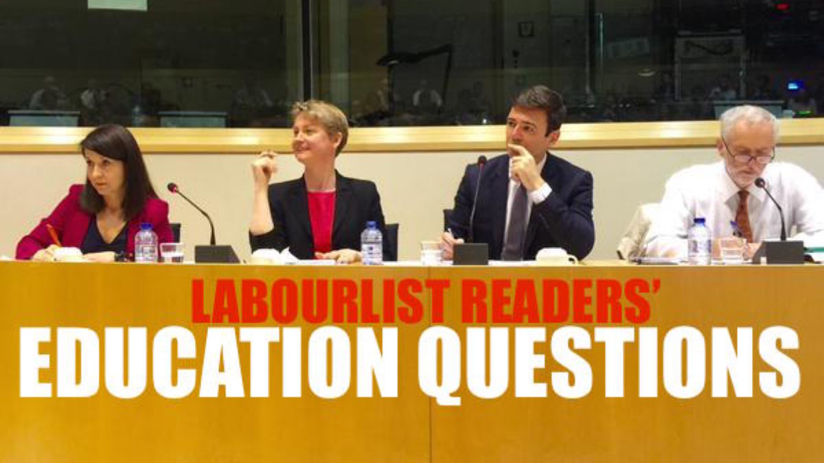 Labour leadership candidates answer readers' questions on education ...