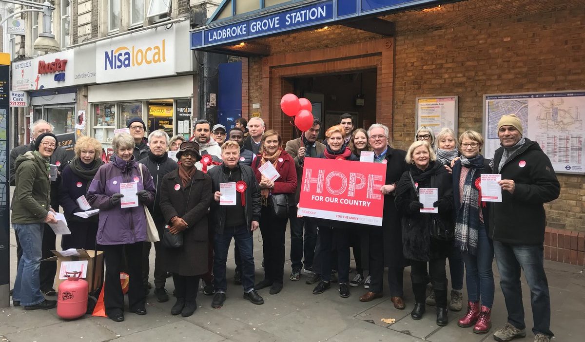 The real battle for Labour is in areas like Kensington and Chelsea ...