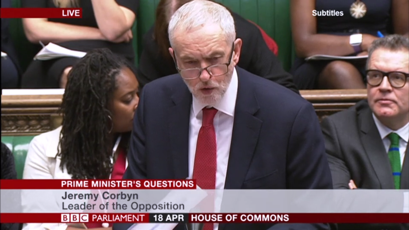 WATCH: PM "brushed off" Albert Thompson case, says Corbyn - LabourList