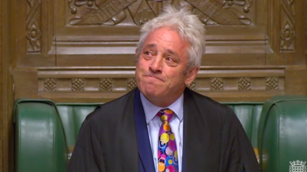 Bercow announces October 31st resignation to standing ovation - LabourList