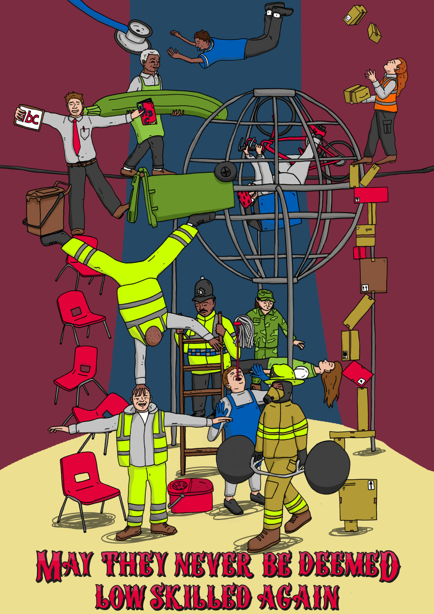 Labour designers create posters to celebrate key workers - LabourList