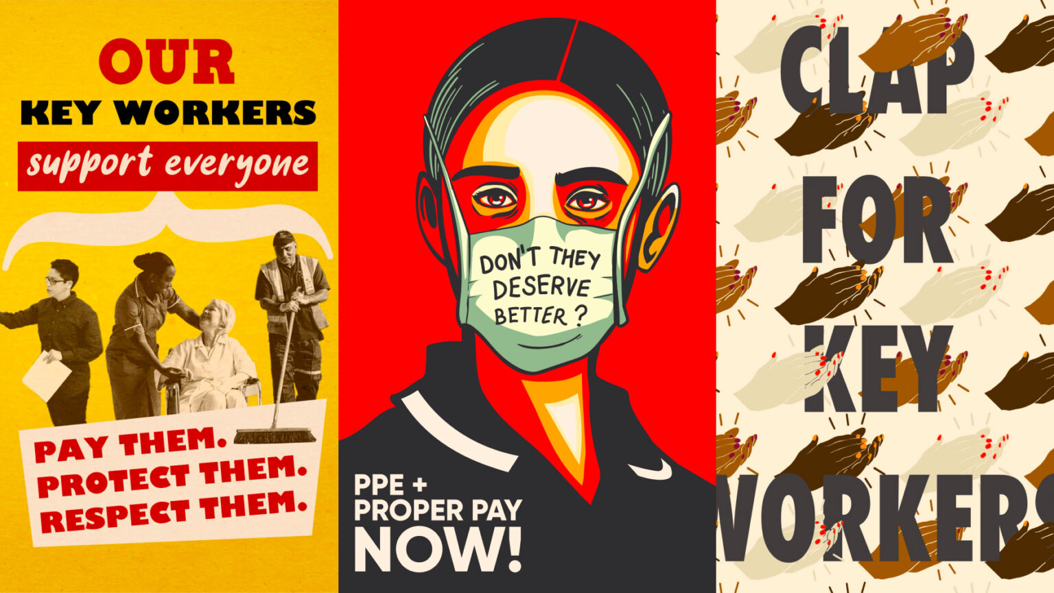 Labour designers create posters to celebrate key workers - LabourList