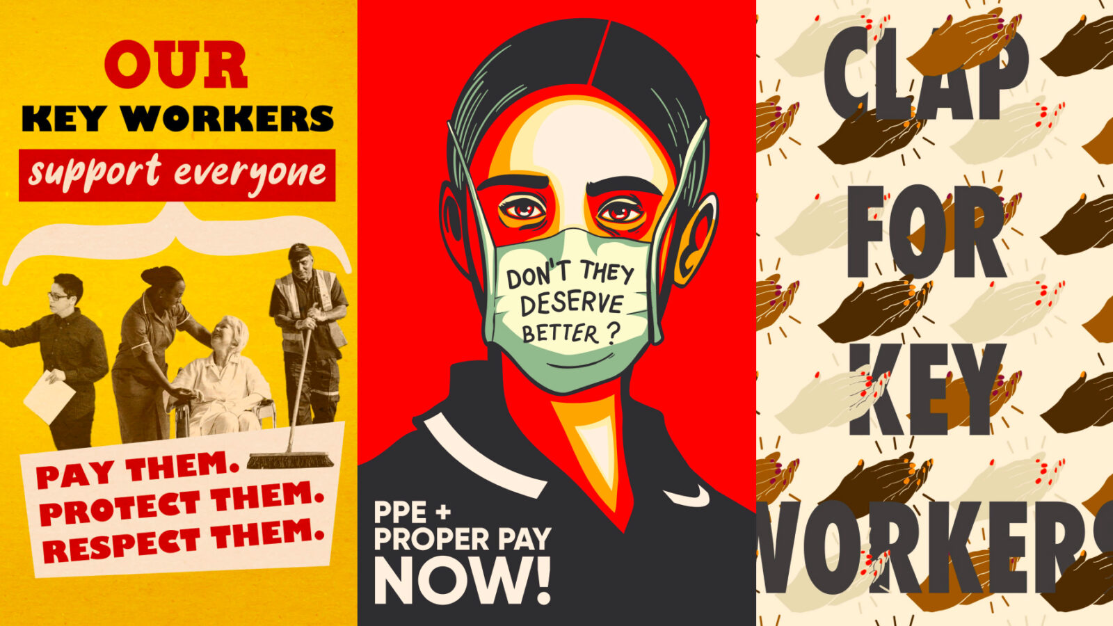 Labour designers create posters to celebrate key workers - LabourList