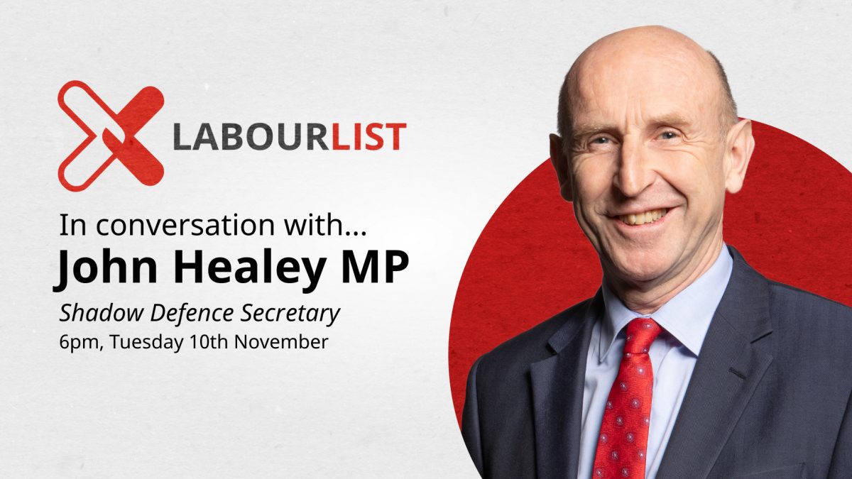 WATCH: In conversation with... John Healey MP - LabourList