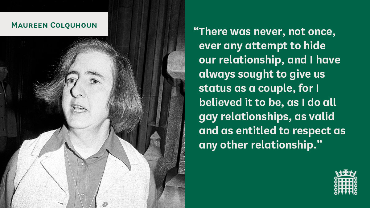 First openly lesbian MP Maureen Colquhoun dies at age of 92 - LabourList