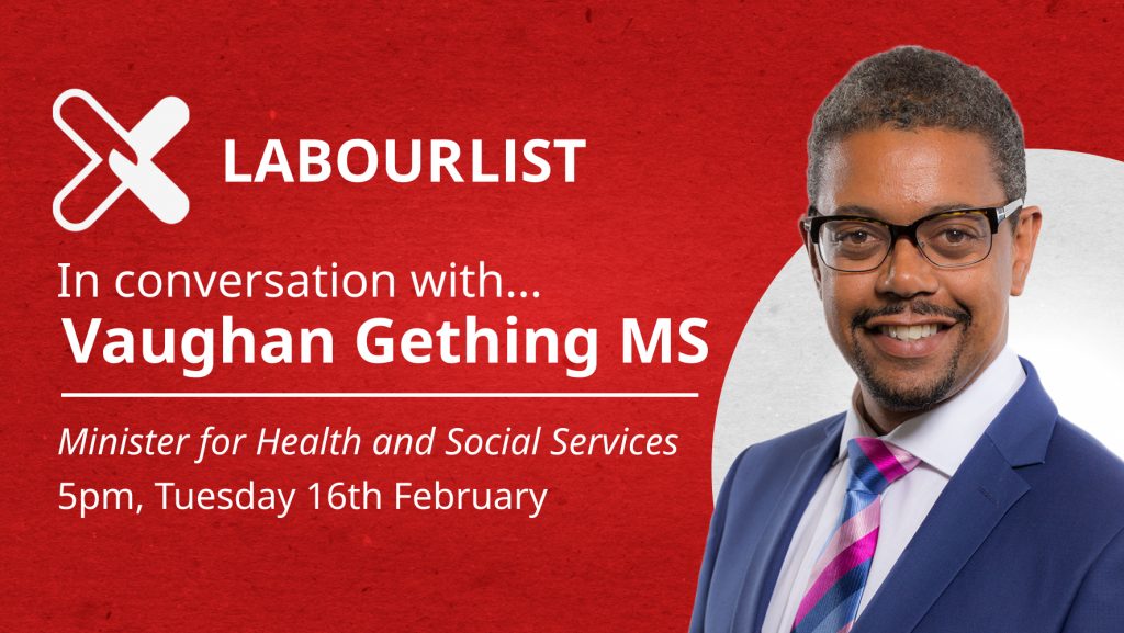 In Conversation With Welsh Labours Health Minister Vaughan Gething