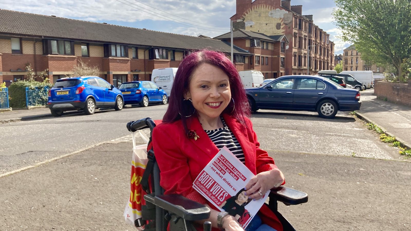 On the campaign trail with Labour's Glasgow candidate Pam Duncan-Glancy ...