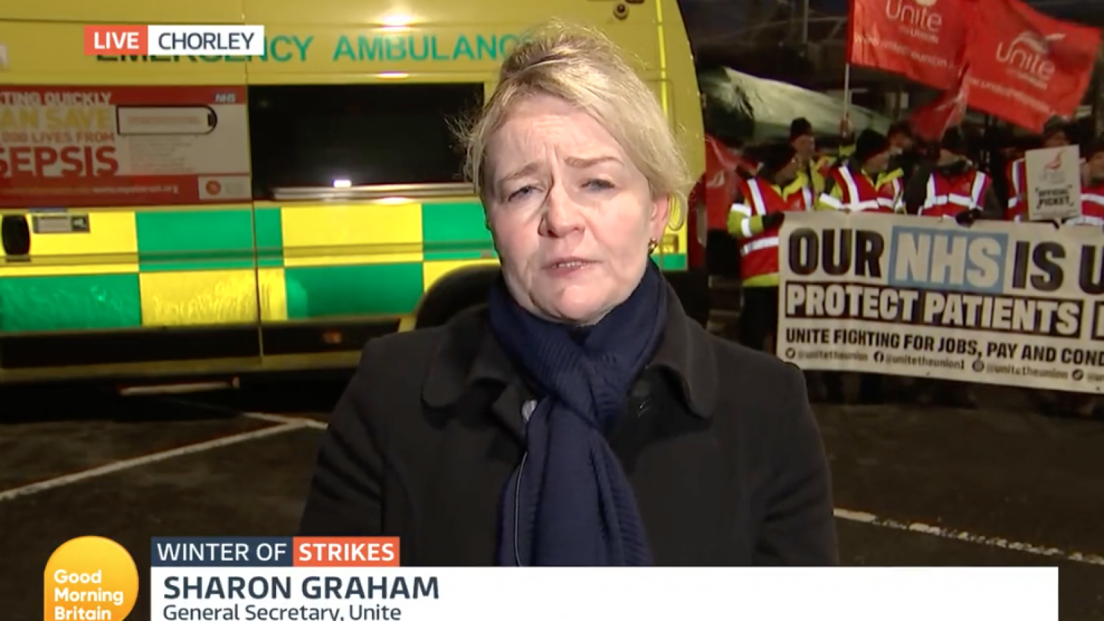 Graham accuses Sunak of being "missing in action" over ambulance ...