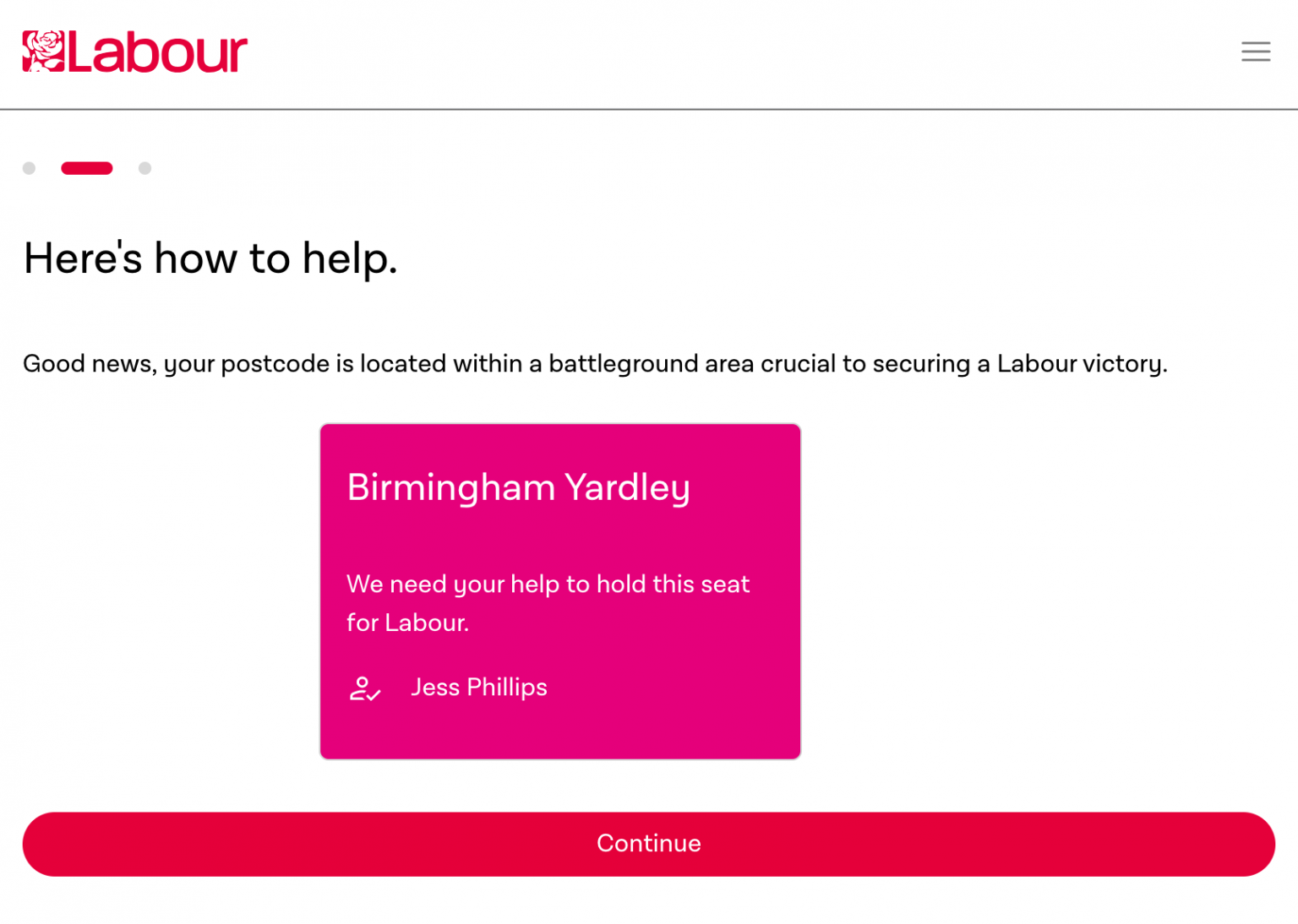 Revealed: Labour website says party 'needs help' defending 16 seats in ...