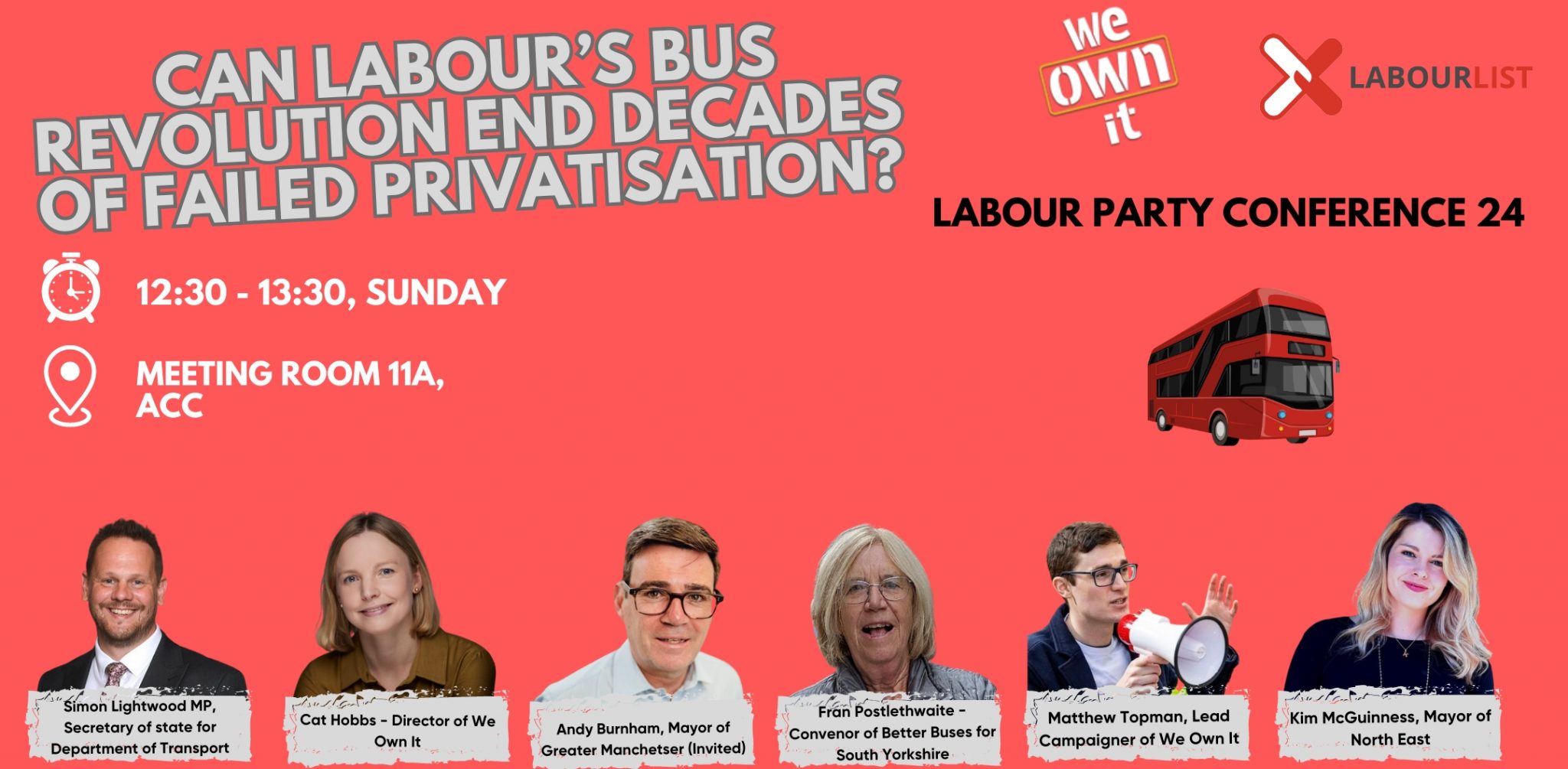 Sunday at Labour conference 2024: LabourList events not to miss from ...