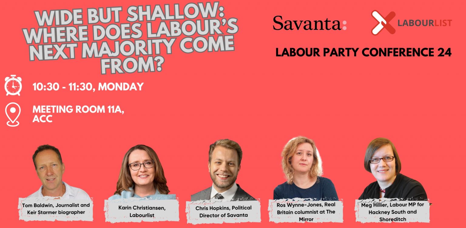 Labour Party Conference 2024: The full LabourList events programme ...