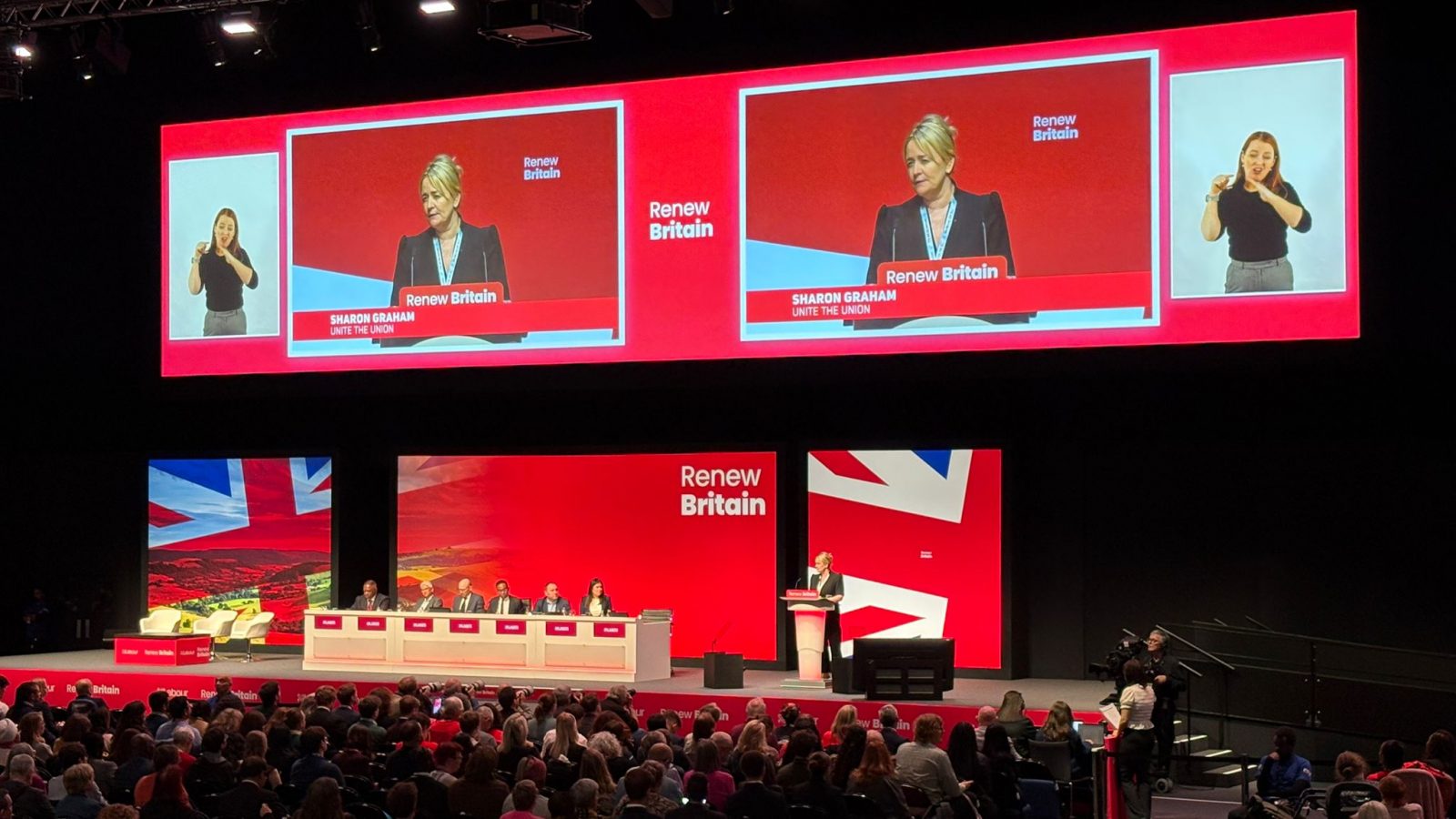 'This is supposed to be a Labour government': Sharon Graham backs ...