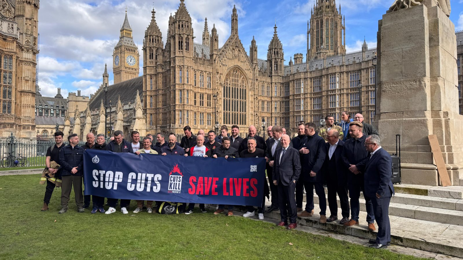 Fire Brigades Union launches Cuts Kill campaign in Westminster - LabourList